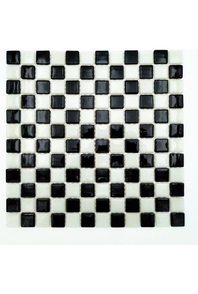 Nemsa Dağıtım Dama Desenli 25 x 25 cm Cam Mozaik Nemsa Dağıtım Dama Desenli 25 x 25 cm Cam Mozaik