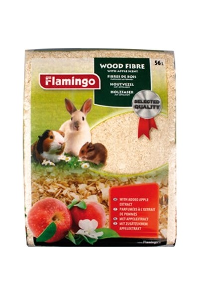 Flamingo Kemirgen Talaşı Elmalı 4 kg