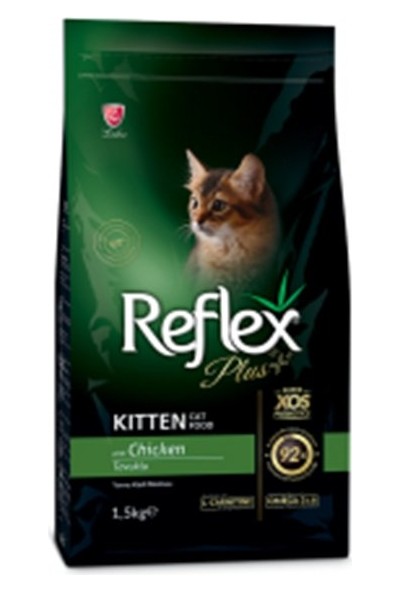 Reflex Plus Tavuklu Yavru Kedi Maması 1.5 kg Reflex Plus Tavuklu Yavru Kedi Maması 1.5 kg