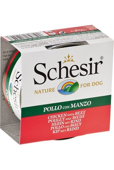 Schesir Tavuk Fileto Jöleli Köpek Konservesi 150 gr Schesir Tavuk Fileto Jöleli Köpek Konservesi 150 gr