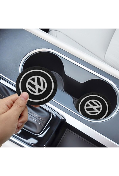 Wolkswagen Uyumlu Silikon Bardaklık Altı