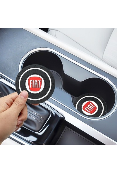 Fiat Uyumlu Silikon Bardaklık Altı