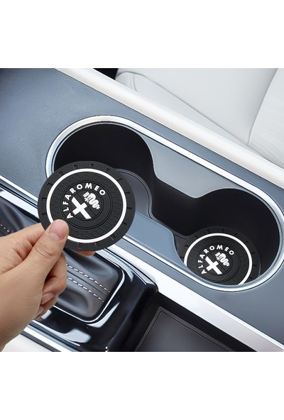 Alfa Romeo Uyumlu Silikon Bardaklık Altı