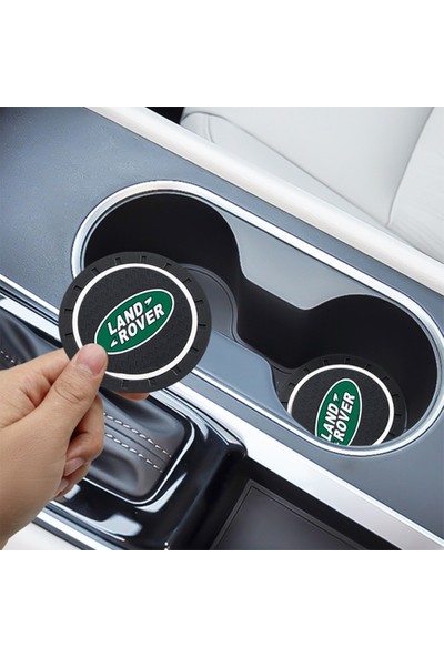 Land Rover Uyumlu Silikon Bardaklık Altı Land Rover Uyumlu Silikon Bardaklık Altı