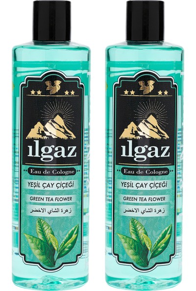 Ilgaz Elit 400 ml 2'li 60° Yeşil Çay Kolonyası Ilgaz Elit 400 ml 2'li 60° Yeşil Çay Kolonyası