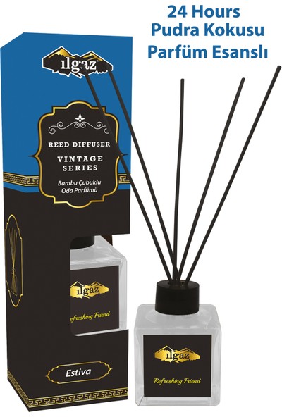 Ilgaz Vintage Series Estiva 100 ml Bambu Çubuklu Oda Kokusu