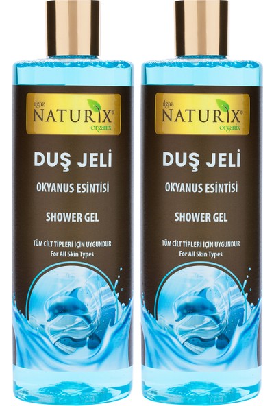 Naturix Kalıcı Fresh Koku Okyanus Esintisi Duş Jeli 400 ml 2 Adet