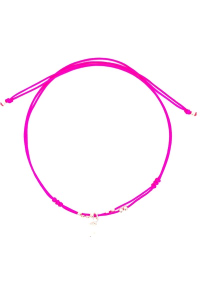 Charmin Doğal Incili Ipli Gümüş Halhal