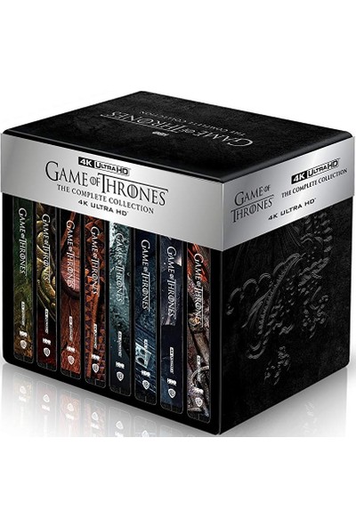 Game Of Thrones Complete Steelbook Collection - 4K Ultra Hd Game Of Thrones Complete Steelbook Collection - 4K Ultra Hd