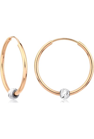 İryum 14 Ayar Dorikalı Halka Küpe (Çapı: 2.1 Cm) İryum 14 Ayar Dorikalı Halka Küpe (Çapı: 2.1 Cm)