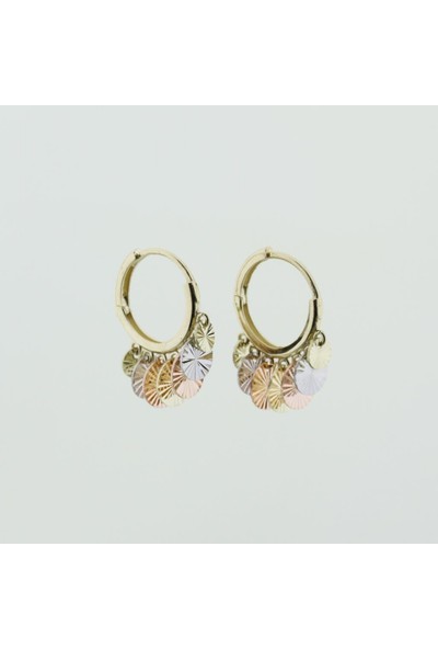 İryum 14 Ayar Shakira Küpe İryum 14 Ayar Shakira Küpe