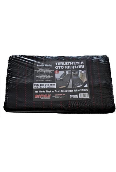 Kustulli 3'lü Lüx Pilot Oto Kılıfı ( Arka Koltuk Serme ) K0321 ( S1 / R15 ) Kustulli 3'lü Lüx Pilot Oto Kılıfı ( Arka Koltuk Serme ) K0321 ( S1 / R15 )