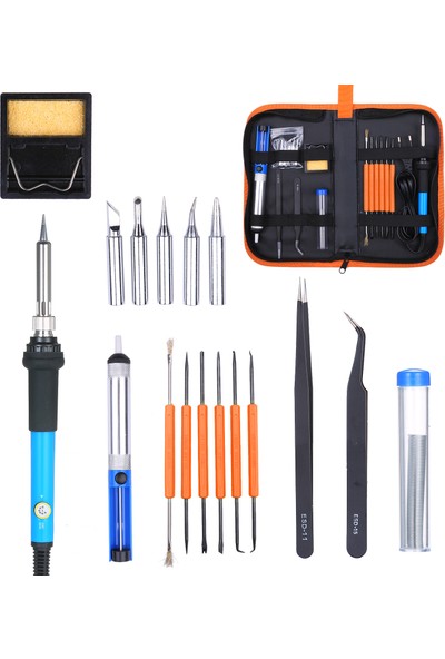 60W Ayarlanabilir Elektrikli Kaynak Seti (Yurt Dışından) 60W Ayarlanabilir Elektrikli Kaynak Seti (Yurt Dışından)