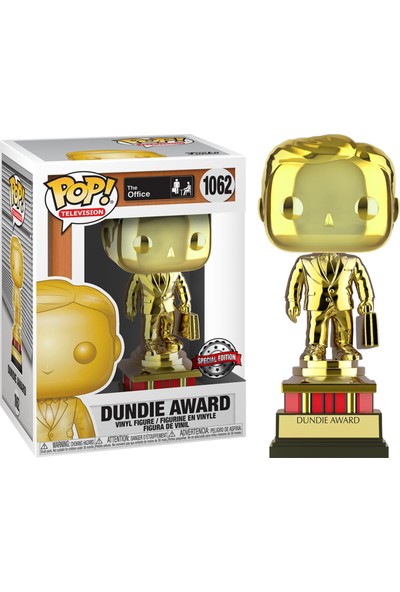 Funko Pop The Office Dundie Ödülü Exclusive Figür Limited Edition Funko Pop The Office Dundie Ödülü Exclusive Figür Limited Edition