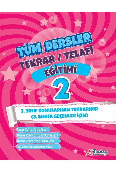 Berkay Yayınları Tüm Dersler Tekrar Telafi Eğitimi Berkay Yayınları Tüm Dersler Tekrar Telafi Eğitimi