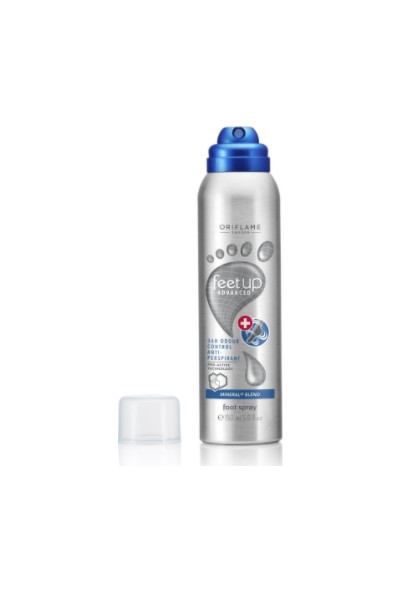 Feet Up Advanced 36 Saat Koku Kontrolü Sağlayan Anti-Perspirant Ayak Spreyi Feet Up Advanced 36 Saat Koku Kontrolü Sağlayan Anti-Perspirant Ayak Spreyi