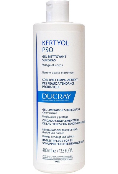 Ducray Kertyol P.s.o Nemlendirici Temizleme Jeli 400 ml