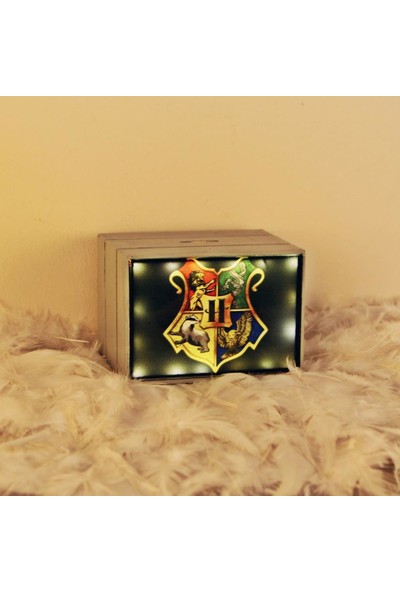 Hediyekanalı Harry Potter LED Işıklı Kumbara Gri