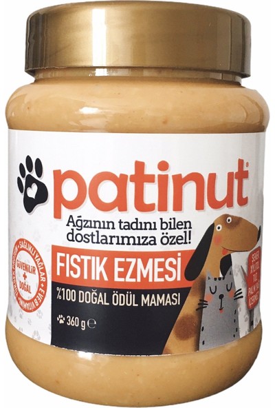 Patinut Yer Fıstığı Ezmesi Ödül Maması