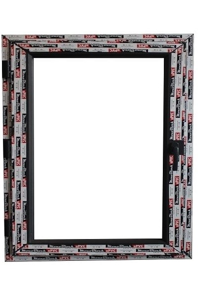 ALM Alüminyum Market Monoblock Upvc Hazır Pencere 75X120 Sol Açılır Çift Yüz Lamine Antrasit ALM Alüminyum Market Monoblock Upvc Hazır Pencere 75X120 Sol Açılır Çift Yüz Lamine Antrasit