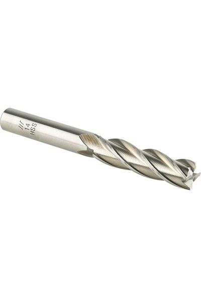 Çağ Hss 4 Ağızlı Uzun Parmak Freze End Mili 20,0 mm Çağ Hss 4 Ağızlı Uzun Parmak Freze End Mili 20,0 mm
