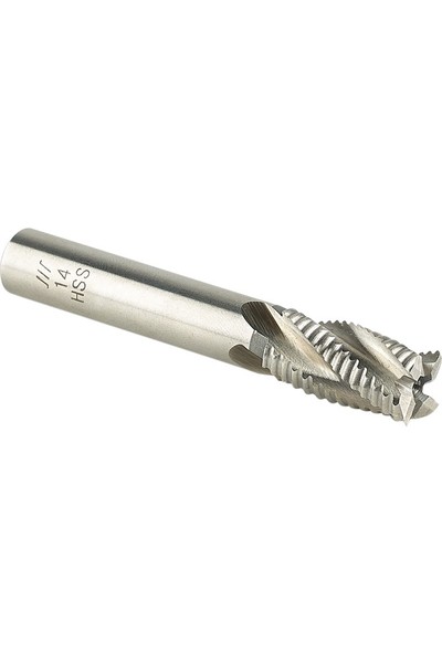 Çağ Hss 4 Ağızlı Kabatalaş Parmak Freze End Mili 25,0 mm Çağ Hss 4 Ağızlı Kabatalaş Parmak Freze End Mili 25,0 mm