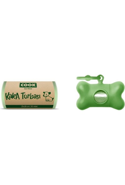 Cook Evcil Hayvan Kaka Torbası Kit Cook Evcil Hayvan Kaka Torbası Kit