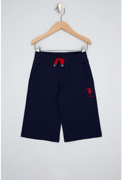 U.S. Polo Assn. Erkek Çocuk Lacivert Örme Şort 50232302-VR033 U.S. Polo Assn. Erkek Çocuk Lacivert Örme Şort 50232302-VR033