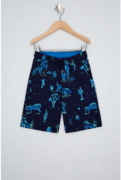 U.S. Polo Assn. Lacivert Örme Şort 50238335-VR033