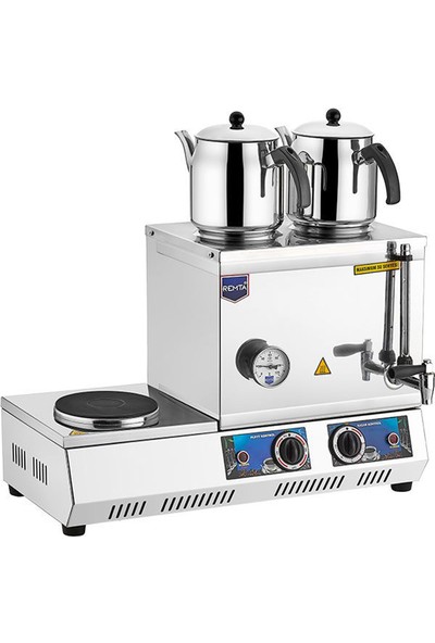 Remta K31 Çift Demlikli Elektrikli 30 Model 23 Lt Çay Ocağı Remta K31 Çift Demlikli Elektrikli 30 Model 23 Lt Çay Ocağı