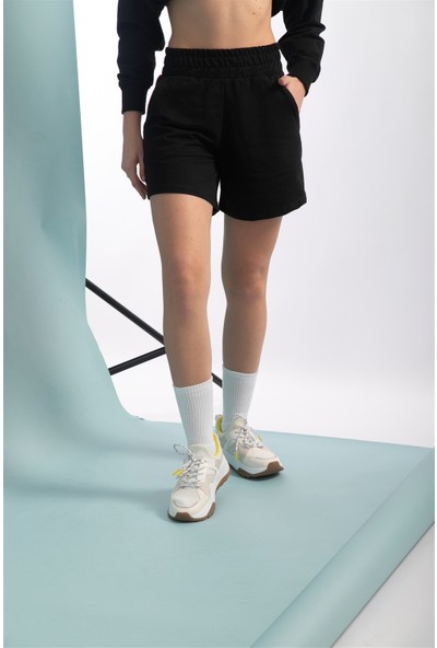 Trendiz Kadın Basic Şort Siyah Trkbs1 Trendiz Kadın Basic Şort Siyah Trkbs1