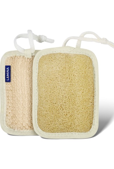 Lamina Dikdörtgen Loofah Kabak Lifi