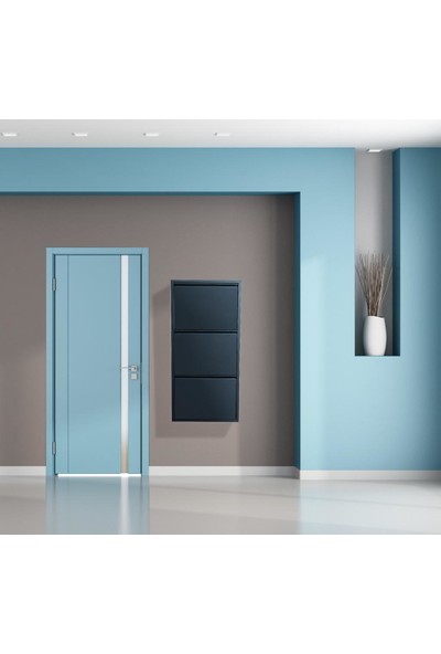 Adek Metal Grup 3'lü Metal Ayakkabılık