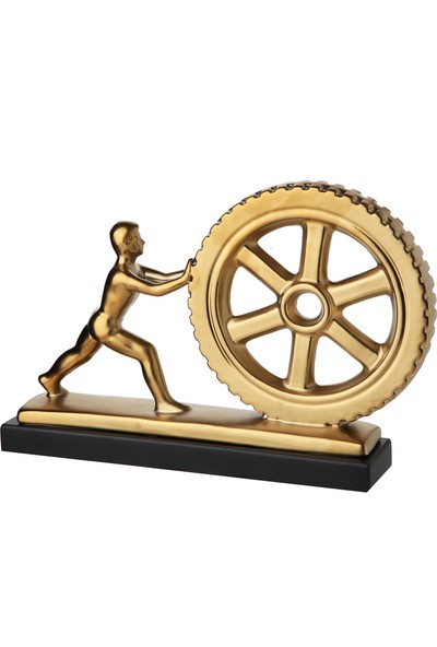 sembol Yel Değirmeni Çeviren Insan