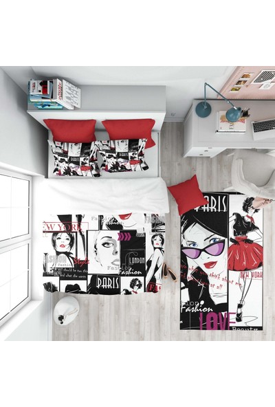 Pusula Home Nevresim Takımı Psl-Nt-43 Pusula Home Nevresim Takımı Psl-Nt-43