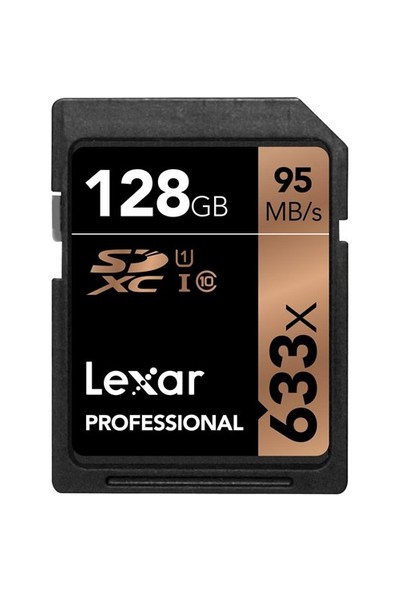 Lexar 128Gb 633X Professional Sdxc Uhs-1-95Mb/Sn. (Class 10) U3 Hafıza Kartı Lexar 128Gb 633X Professional Sdxc Uhs-1-95Mb/Sn. (Class 10) U3 Hafıza Kartı