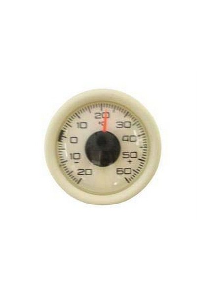 Termometre. Beyaz Plastik, 47 Mm.