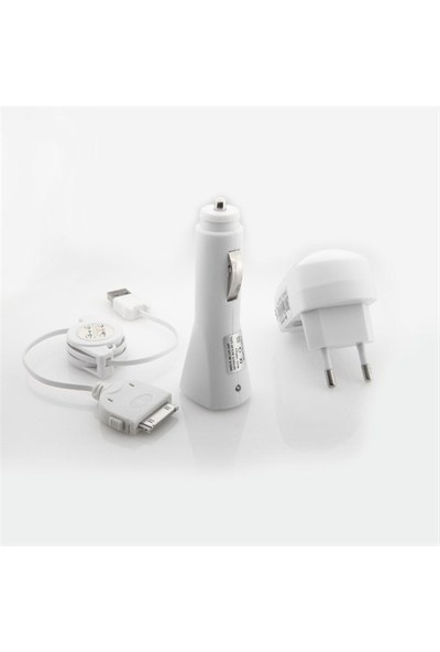 S-link SLX-31A iPod 3'lü Set Şarj Aleti