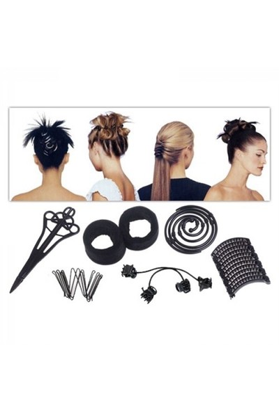 Buffer Sihirli Saç Şekillendirme Seti Hairagami Makeover Kit