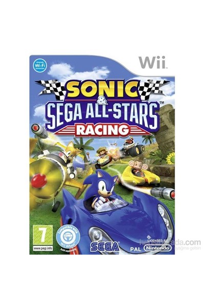 Sega Wii Sonıc Sega All Stars Racıng Sega Wii Sonıc Sega All Stars Racıng