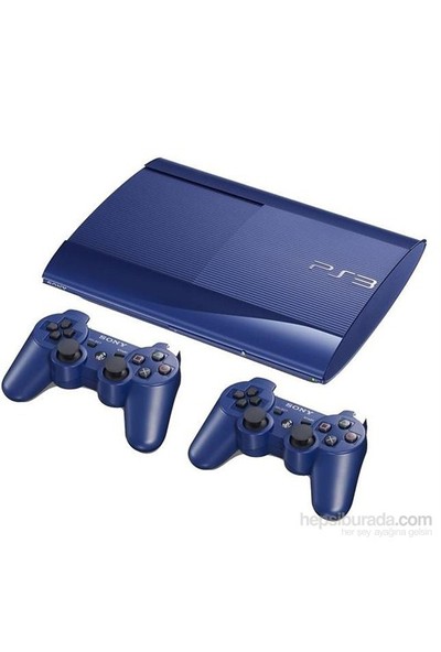 Sony Playstation 3 Mavi 500 Gb Slim Konsol + 1 Joystick Sony Playstation 3 Mavi 500 Gb Slim Konsol + 1 Joystick