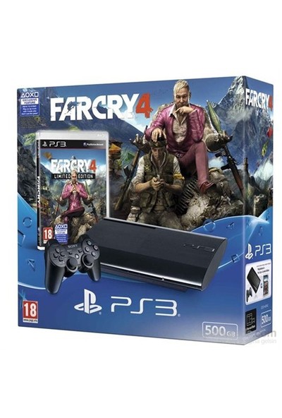 Sony Playstation 3 500 GB + Far Cry 4 PS3