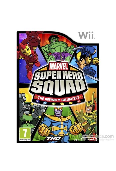 Thq Wii Marvel Super Hero Squad The Infınıty Gauntlet Thq Wii Marvel Super Hero Squad The Infınıty Gauntlet