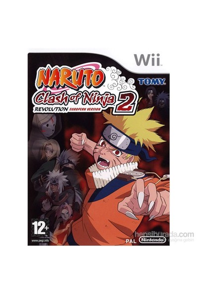 Tomy Wii Naruto Clash Of Nınja 2