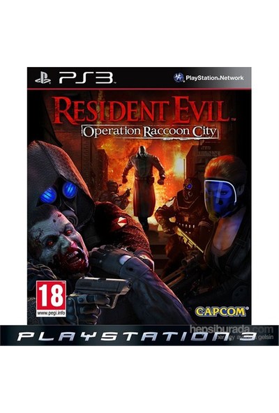 Resident Evil Operation Raccoon City Ps3 Oyunu Resident Evil Operation Raccoon City Ps3 Oyunu