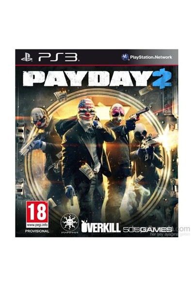 Pay Day 2 Ps3 Oyunu