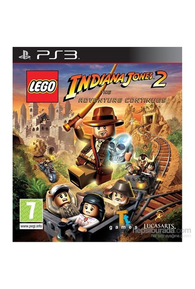 Lego İndiana Jones 2 Ps3 Oyunu Lego İndiana Jones 2 Ps3 Oyunu