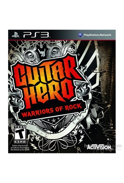 Guitar Hero 6 Warriors Of Rock Ps3 Oyun Guitar Hero 6 Warriors Of Rock Ps3 Oyun