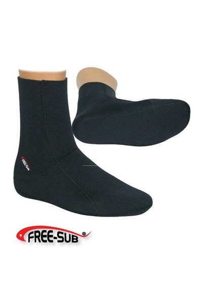 Free-Sub Jarse Çorap, 5Mm