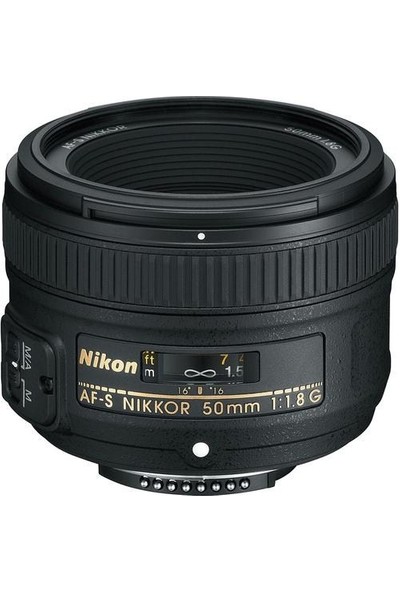 Nikon AF-S 50mm f/1.8 G Lens İthalatçı Garantili Nikon AF-S 50mm f/1.8 G Lens İthalatçı Garantili